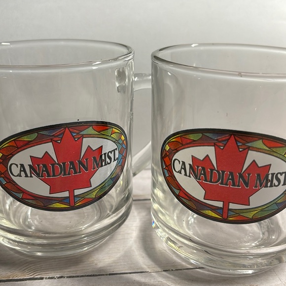 unbranded | Dining | Canadian Mist Whiskey Glass Mug Set 2 Coffee Tea ...